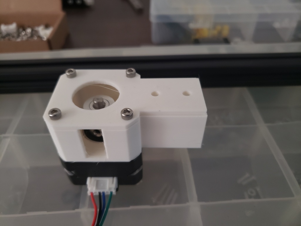 Free 3D file NEMA 17 Stepper motor end mount for 2020 Extrusion・3D ...